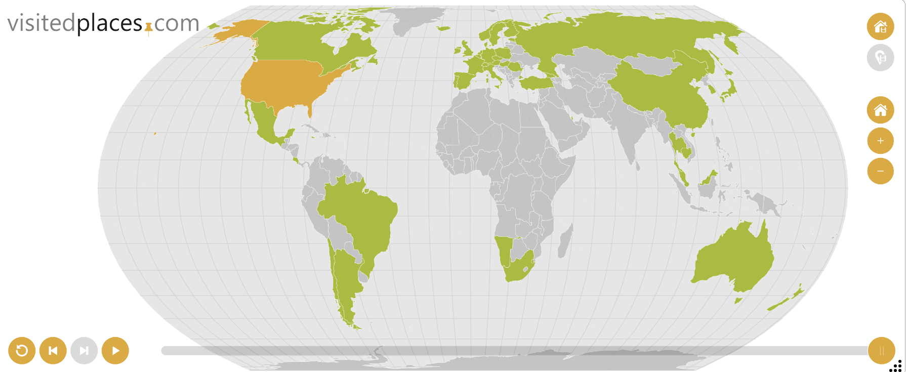 My Map | Filling My Map